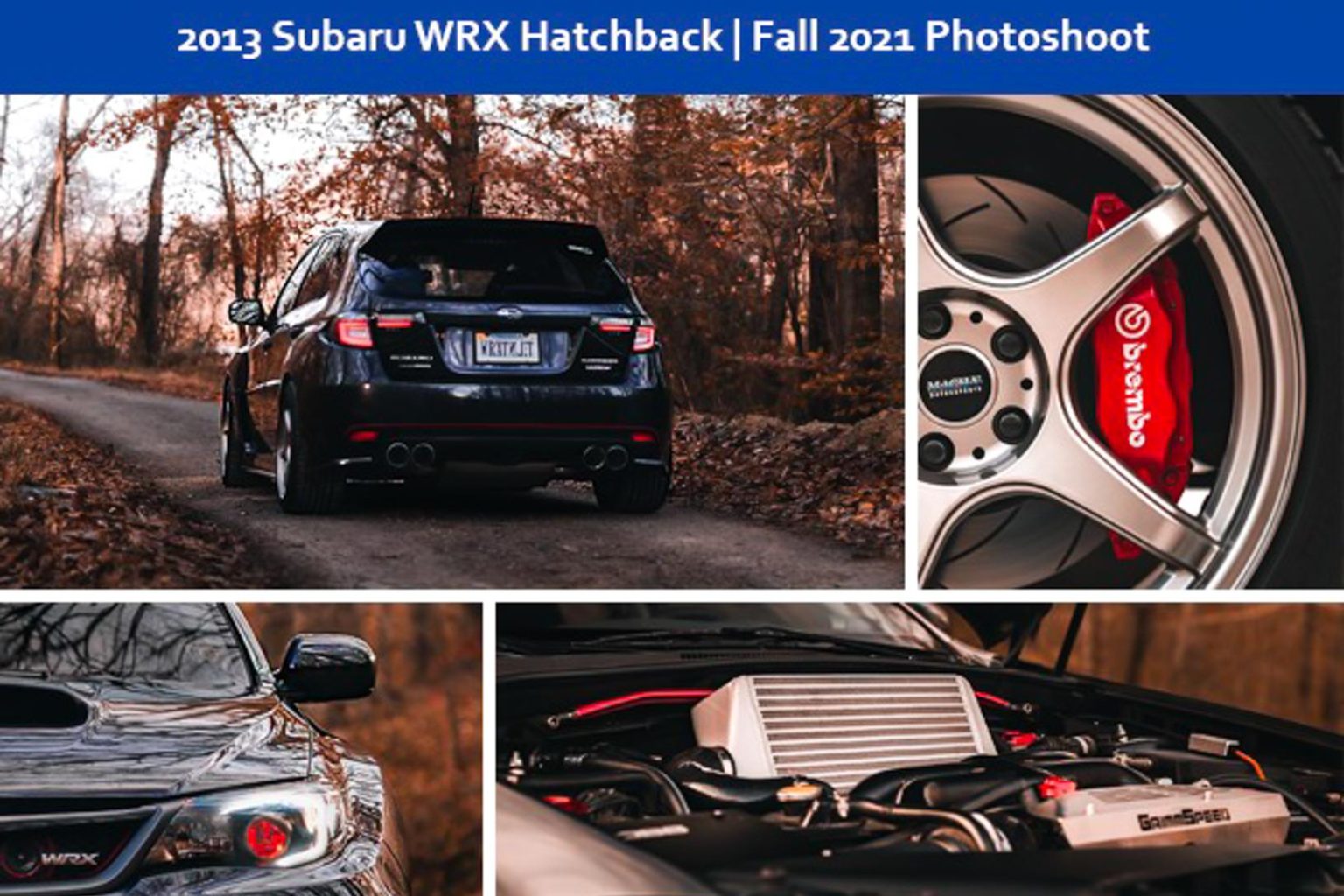 2013 Subaru WRX for Sale | Built for Backroads